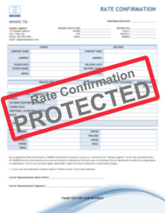 Rate Confirmation Template | Johnny Menke