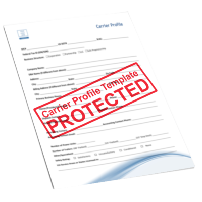 Carrier Profile Template Offer | Johnny Menke